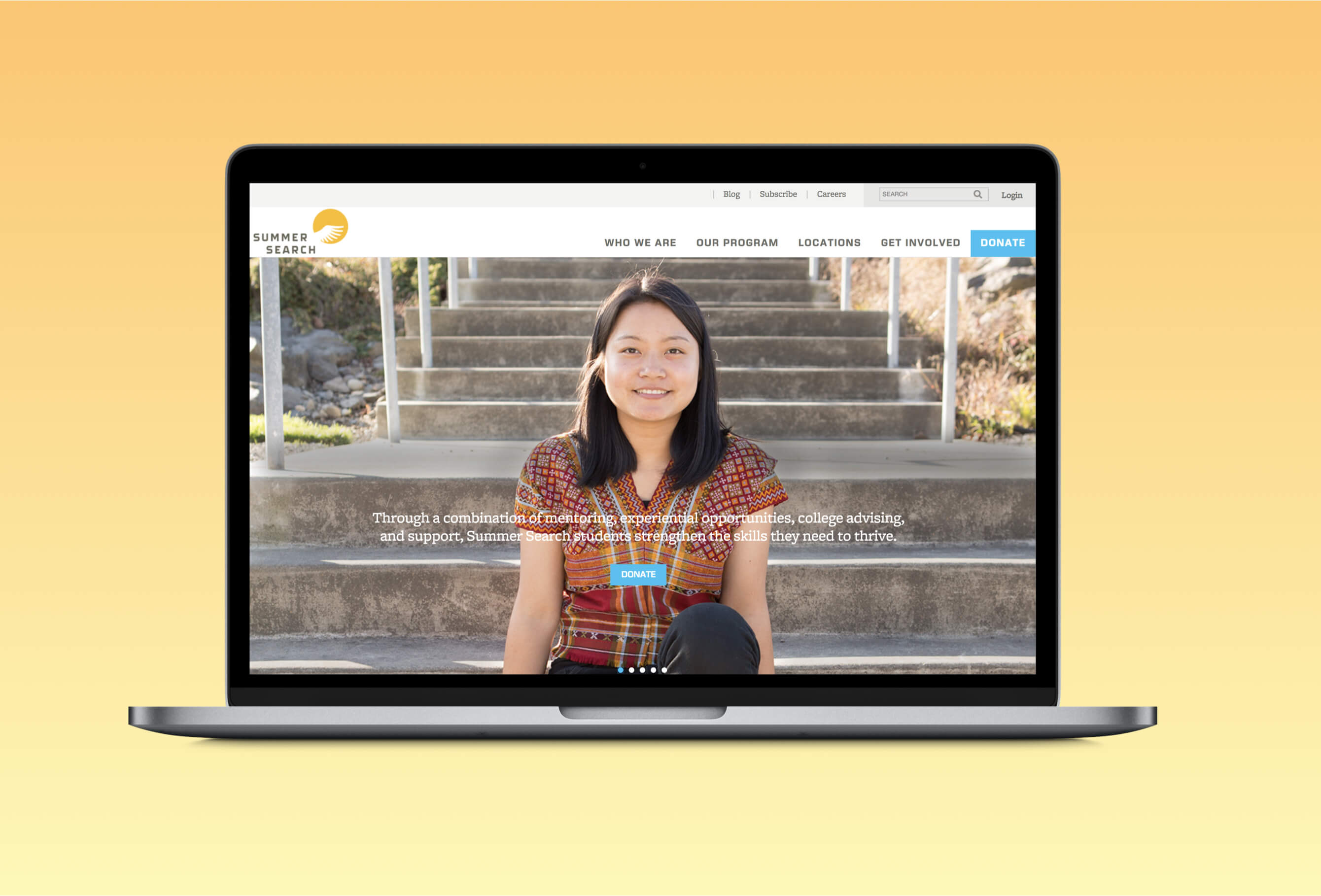 Brand Identity for Non-Profit Summer Search - Elixir Design